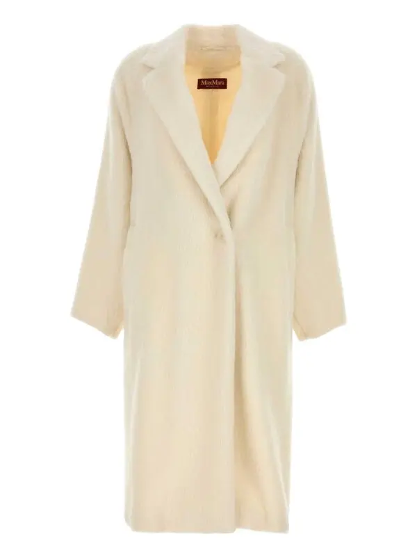 Max Mara Xavier Single-breasted Coat - Nude