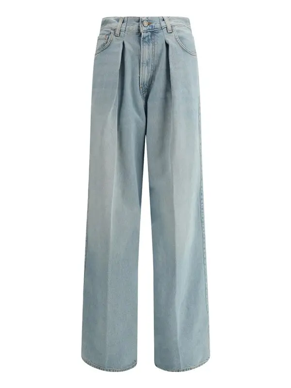 HAIKURE Wide Leg Jeans - Gray