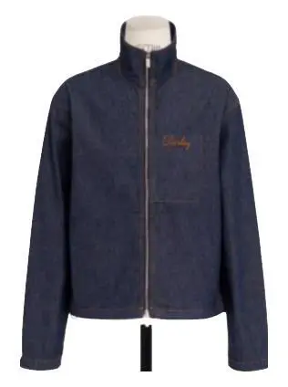 Dior Denim Zip-up Jacket - Black