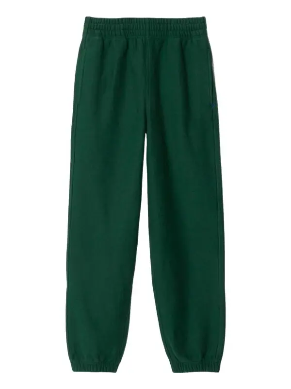Burberry Logo Patch Sweatpants - Green