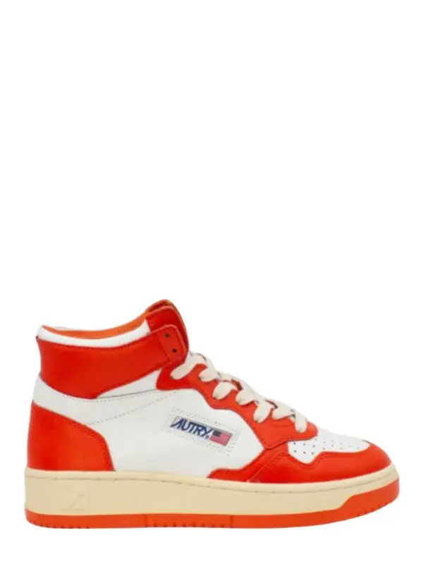 AUTRY Medalist Mid-top Sneakers - Red