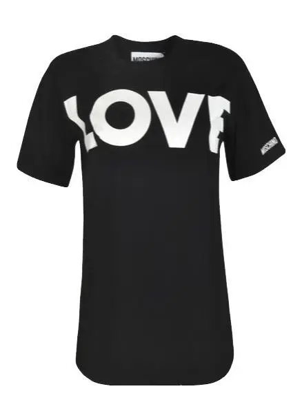 Moschino Love Crewneck T-shirt - Black