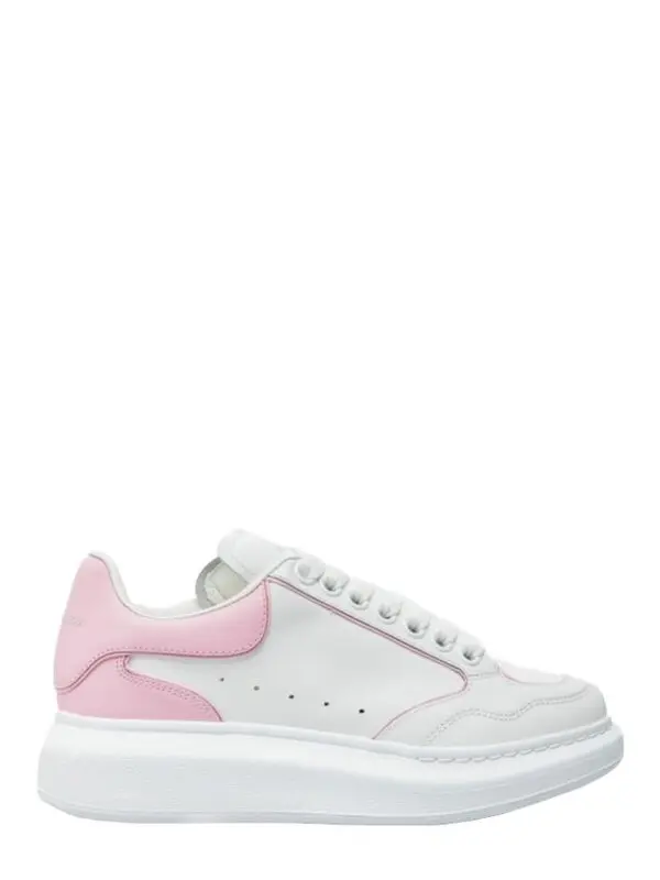 Alexander McQueen Oversized Low-top Sneakers With Logo Detail - White