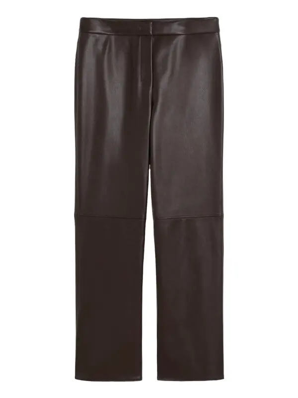 Max Mara Sublime Bootcut Flared Trousers - Chocolate-colored
