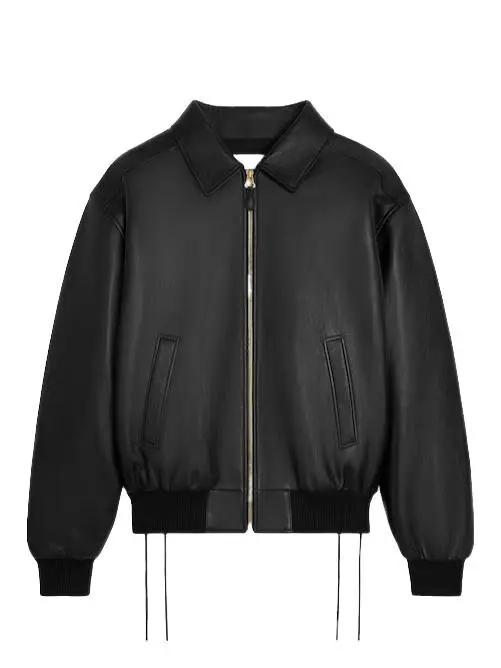 Celine Aviator Blouson Jacket In Soft Lambskin - No