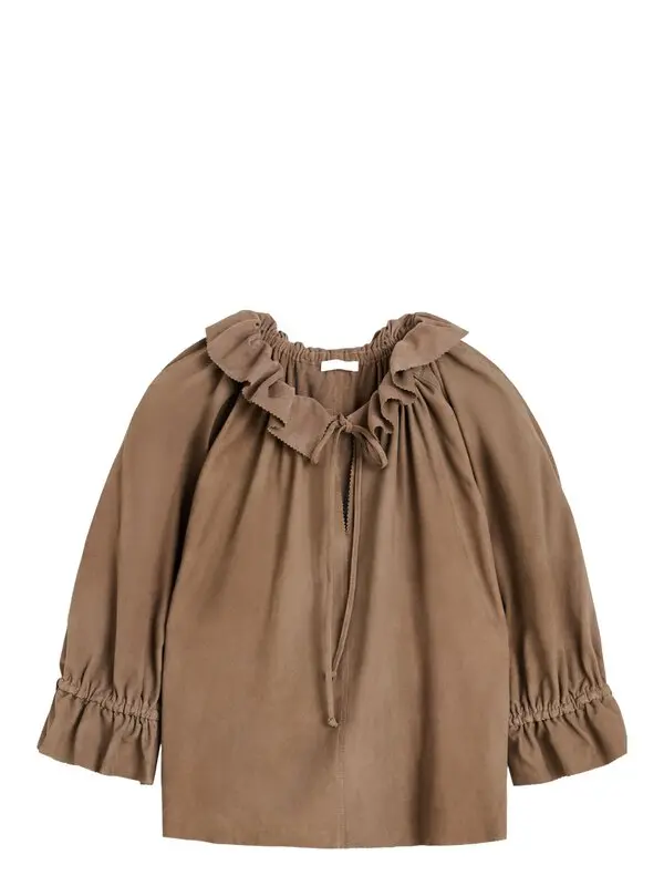 BY MALENE BIRGER Dicte Blouse - Chocolate Chip