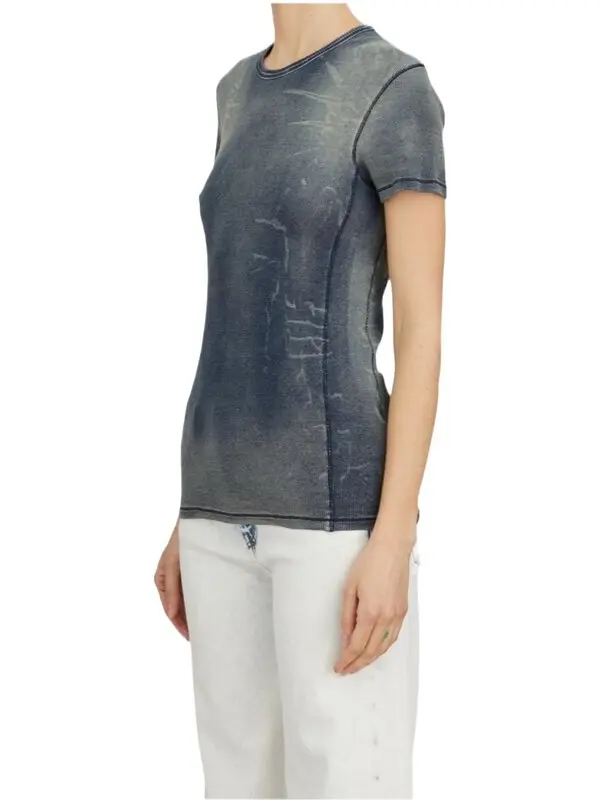 DIESEL® T-hans Crewneck T-shirt - Gray
