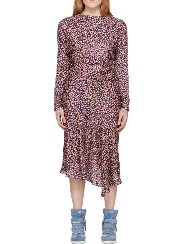 Isabel Marant Étoile Valdi Printed Dress - Multicolor