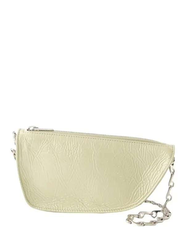 Burberry Asymmetrical Chain-linked Crossbody Bag - Nude