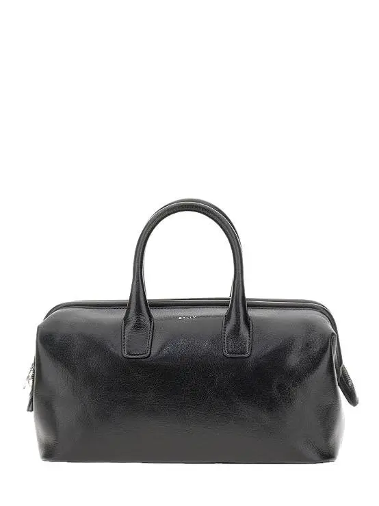 Bally Double Handle Shoulder Bag - Black