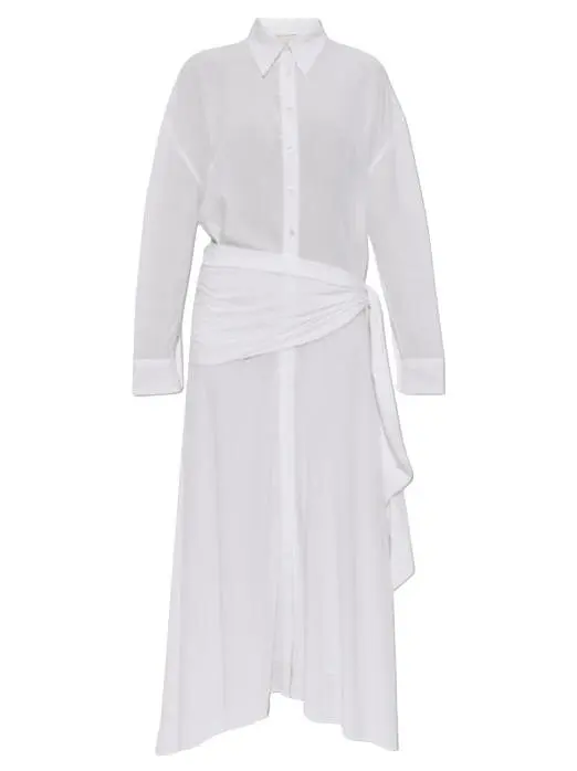Isabel Marant Étoile Samantha Long Sleeved Dress - White