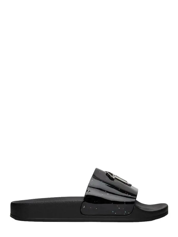 GIUSEPPE ZANOTTI Logo Detail Slides - Black