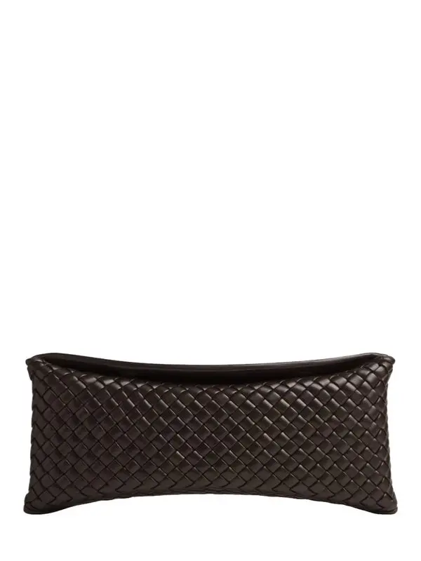 Bottega Veneta Padded Woven Clutch Bag - Fondant