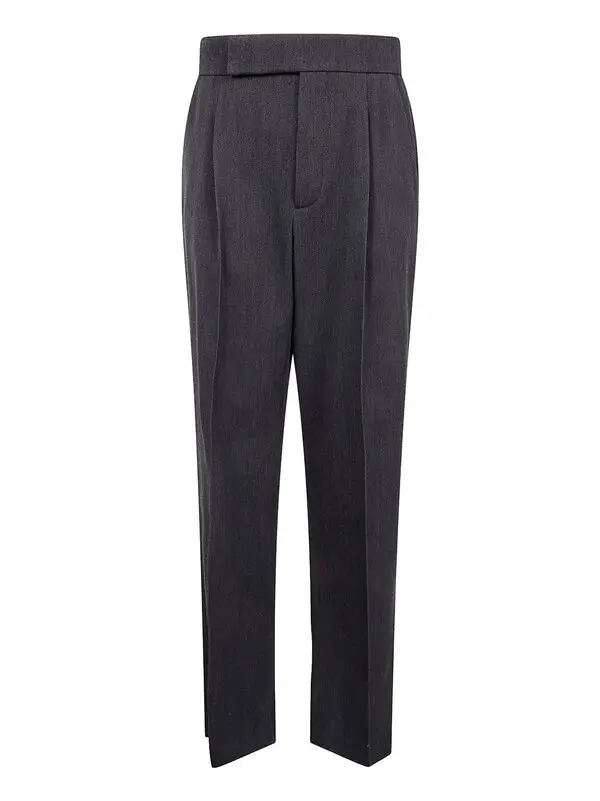 Fear Of God Pleated Detailed Trousers - Black