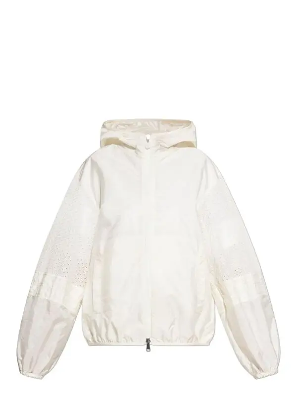 Moncler Zelkova Hooded Jacket - White