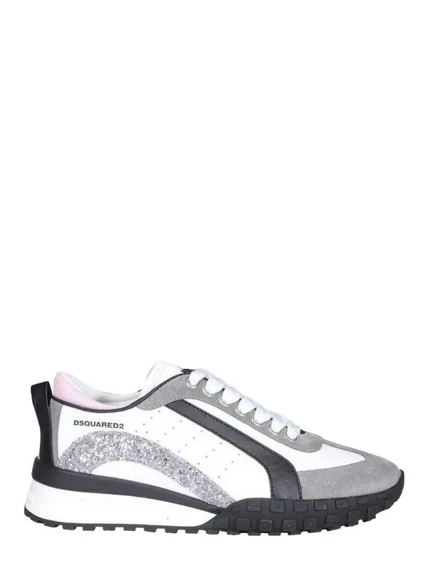 Dsquared2 Glitter Embellished Sneakers - Gray