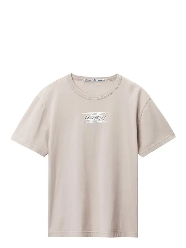 Alexander Wang Blade Logo T-shirt - Gradient Beige