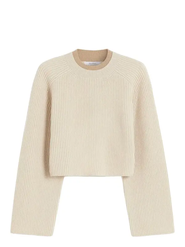 Max Mara Funale Crewneck Jumper - Beige