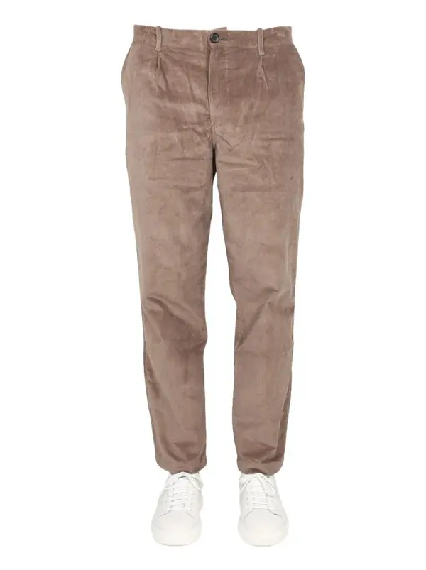 Paul Smith Velvet Pants - Brown