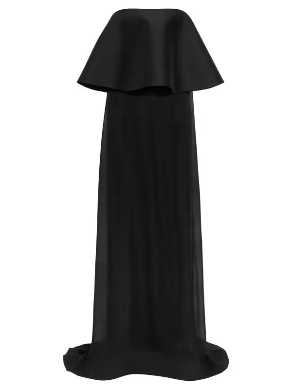 Jacquemus Vela Gown - Black