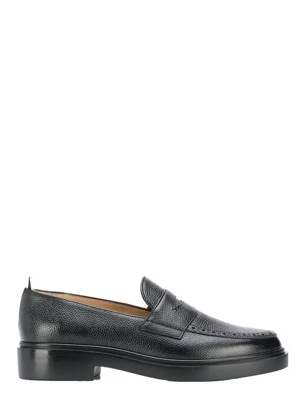 Thom Browne Penny Bar Loafers - Black