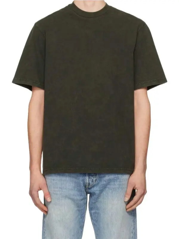 AGOLDE Round Neck Short Sleeve T-shirt - Black