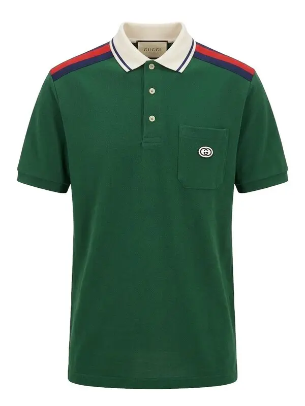 Gucci Interlocking G Polo Shirt - Green
