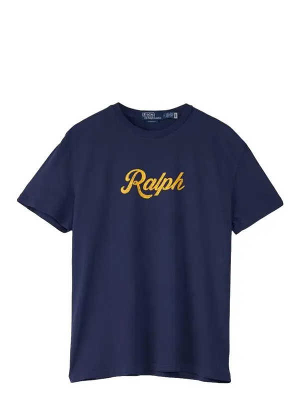 Polo Ralph Lauren Logo-printed Cotton T-shirt - Blue