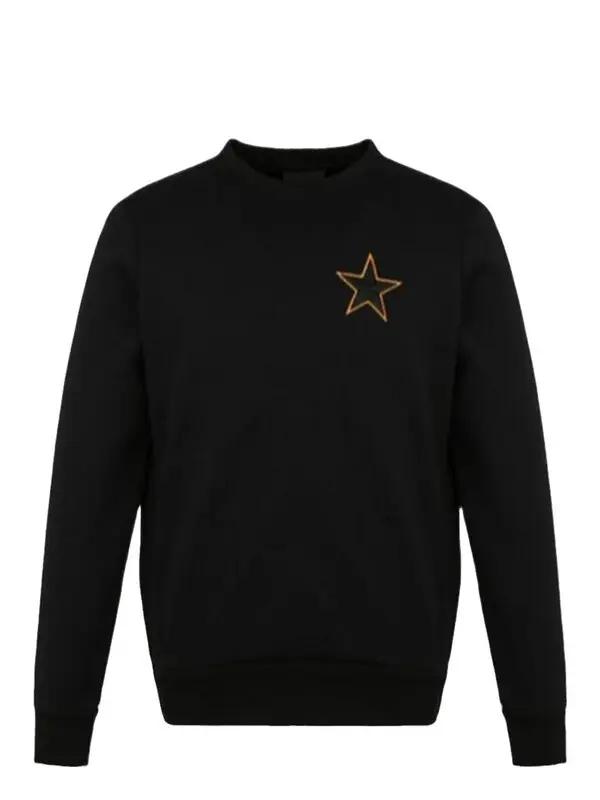 Emporio Armani Logo Crewneck Sweater - Black