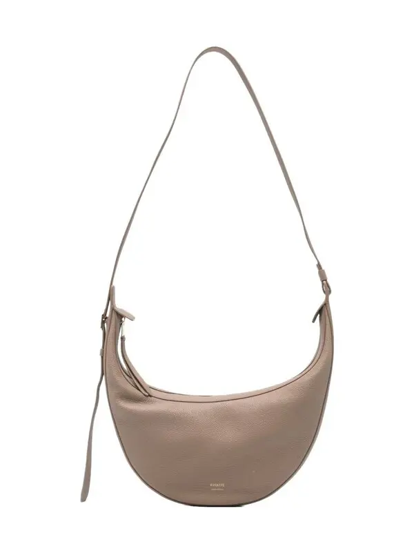 Khaite Augustina Small Zipped Shoulder Bag - Gray