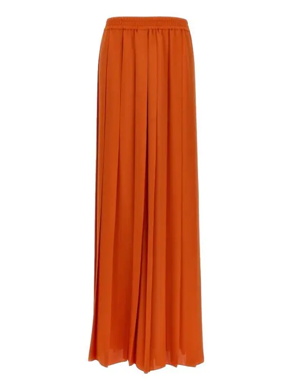 GIANLUCA CAPANNOLO Pleated Wide-leg Casual Pants - Orange