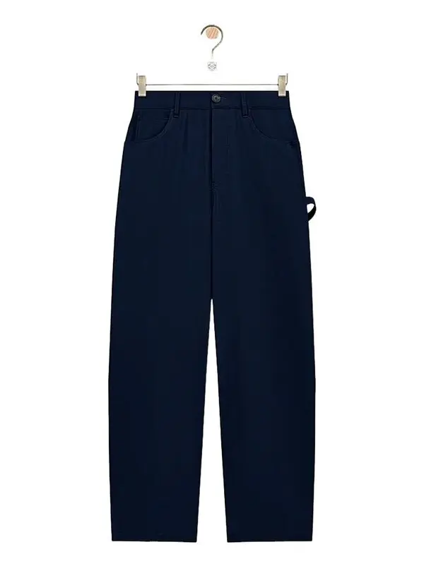 Loewe Carpenter Wide-leg Pants - Navy Blue