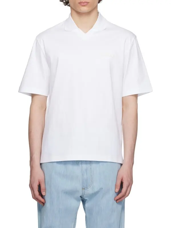Mackage Short Sleeve Polo Shirt - White