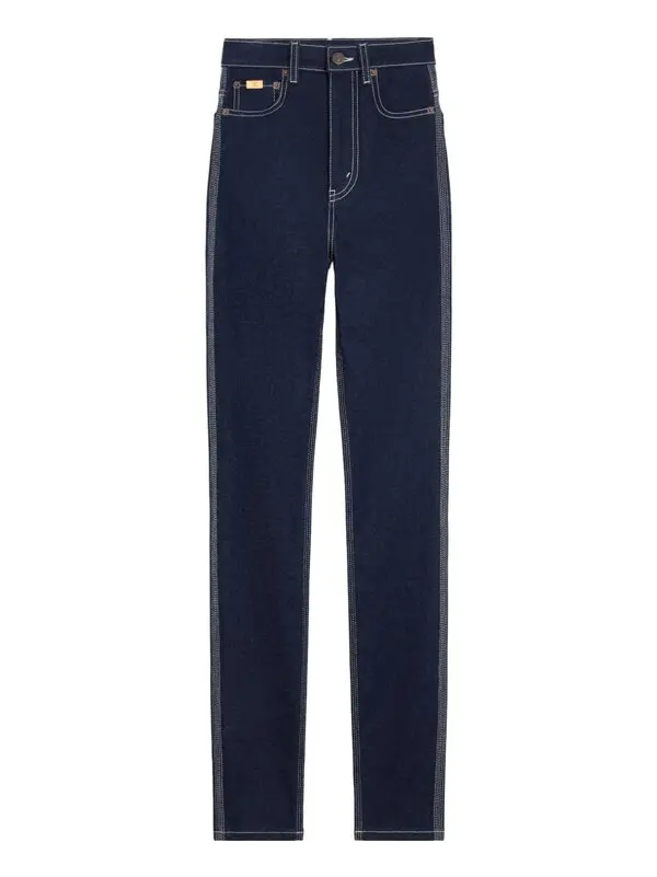 Celine Skinny Jeans In Stretch Denim - Light Rinse