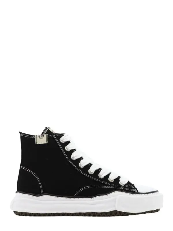 Mihara Yasuhiro Peterson Lace-up High-top Sneakers - Black