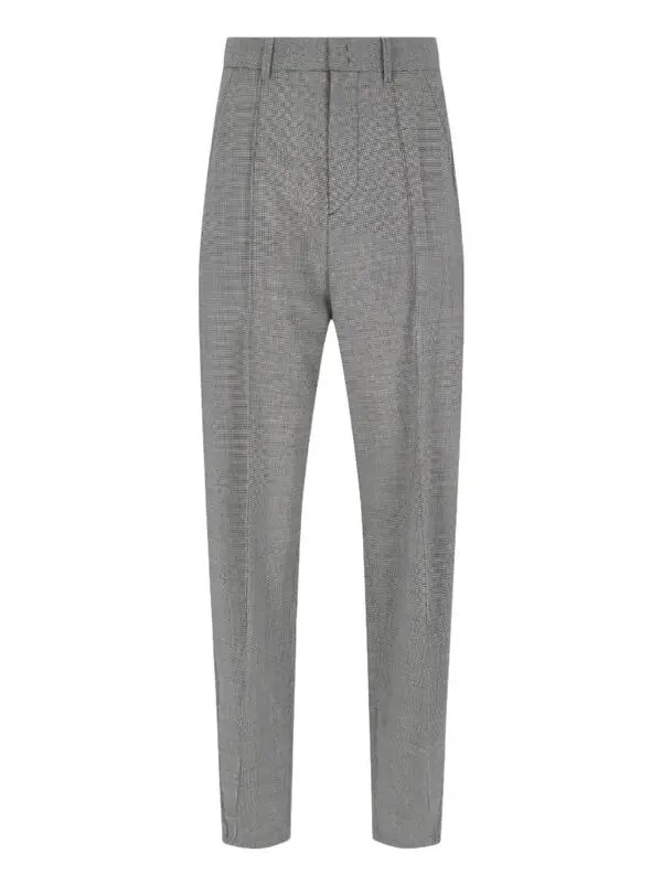 Isabel Marant Étoile Pleated Tailored Trousers - Gray