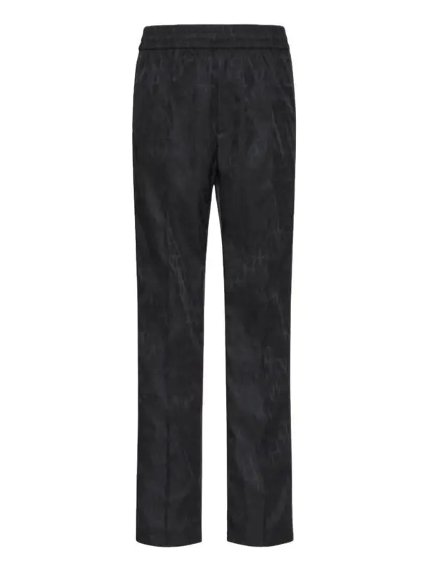 Valentino Garavani Toile Iconographe Jacquard Trousers - White