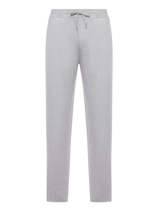 Brunello Cucinelli Straight Leg Trousers With Drawstring Waist - Gray