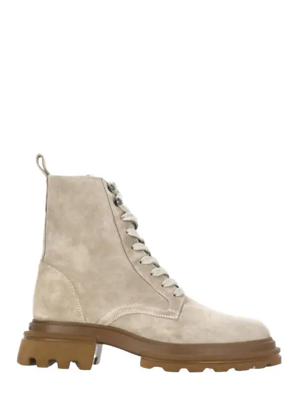 Hogan Ankle Boots - Nude