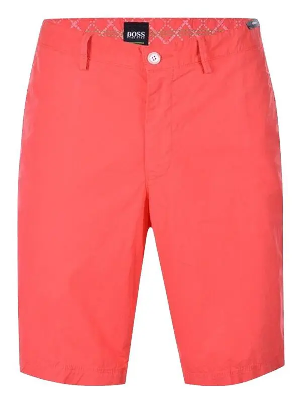 Hugo Boss Logo Shorts - Orange