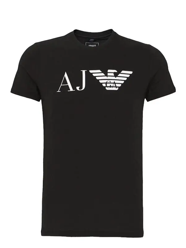 Emporio Armani Logo T-shirt - Black