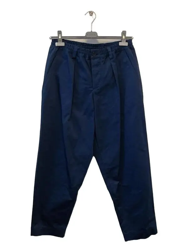 Marni Pleated Tapered Leg Gabardine Trousers - Black