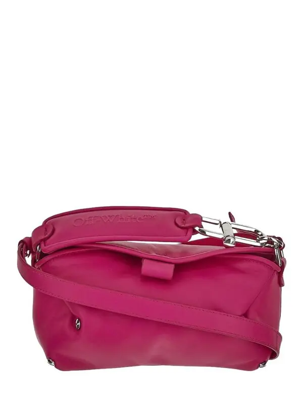 Off-White San Diego Foldover Top Shoulder Bag - Red