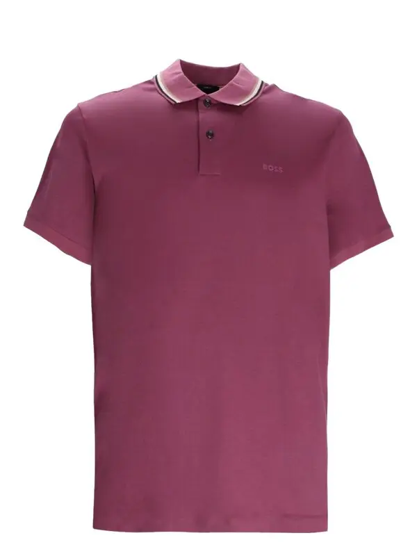 Hugo Boss Short-sleeved Polo Shirt - Red