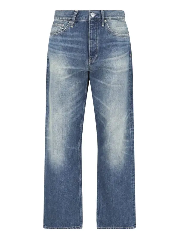 SUNFLOWER Logo-patch Denim Jeans - No