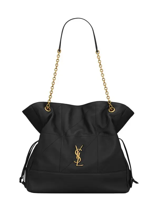 Saint Laurent Jamie 4.3 Logo Plaque Shoulder Bag - Black