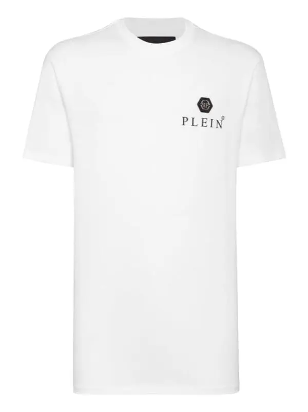 Philipp Plein Logo Details T-shirt - White