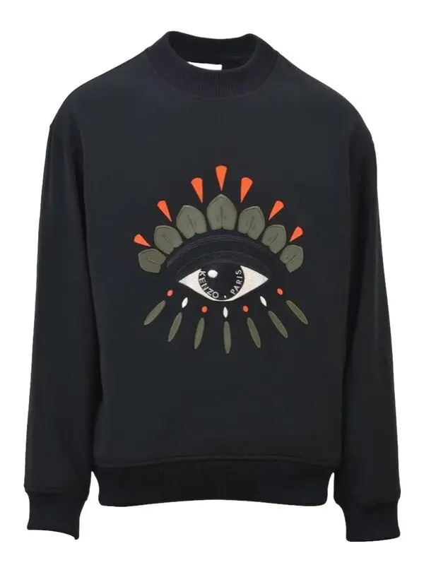 Kenzo Eye Pattern Sweater - Black