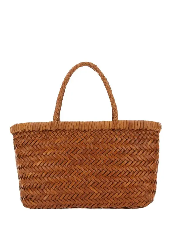 Dragon Diffusion Flat Gora Mini Tote Bag - Brown