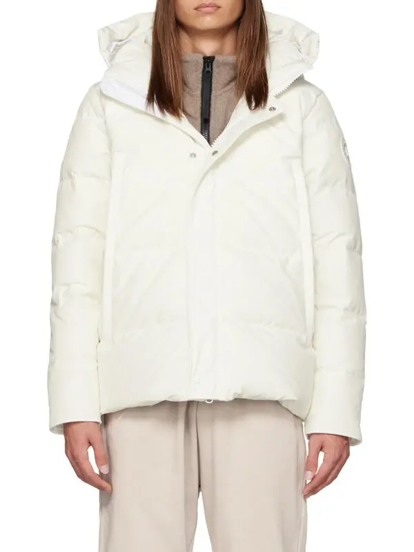 Canada Goose Humanature Wyndham Down Jacket - White